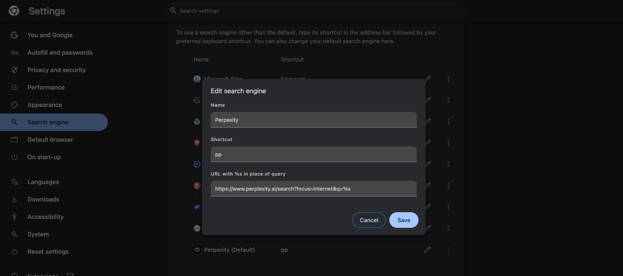 Set Perplexity as Your Default Search Engine to Gain in Efficiency - SavTips